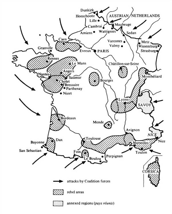 French Revolution: Figure 5 The republic under internal and external ...