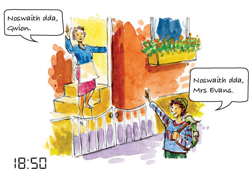 Discovering Wales and Welsh: first steps: 2.1 Bore Da! | OpenLearn ...